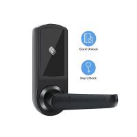 China Smart Deadbolt RFID Key Card Door Locks Security Mortise Door Lock for Home Hotel Apartment for sale