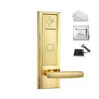 China FCC Key Card Access Door Locks 280mm Key Swipe Door Locks for sale