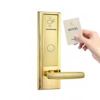 China FCC Key Card Access Door Locks 280mm Key Swipe Door Locks for sale