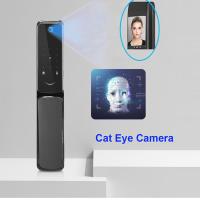 China Anti Peep Fingerprint Access Door Lock 80mm App Fingerprint Lock for sale