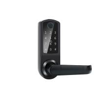 China Aluminum Fingerprint Sliding Door Smart Lock FCC Digital for sale