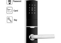 China Apartment Password 310mm Electronic Combination Door Lock FCC Smart Password Lock for sale
