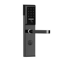 China SUS304 DC6V Apartment Smart Door Lock Password FCC Keyless Wireless Door Locks for sale