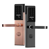 China 4AA Alkaline APP Rfid Intelligent Door Lock Zinc Alloy With TTLock for sale