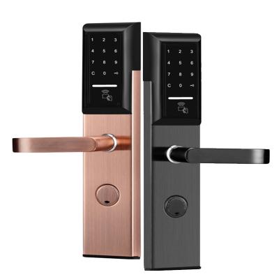 China 4AA Alkaline APP Rfid Intelligent Door Lock Zinc Alloy With TTLock for sale