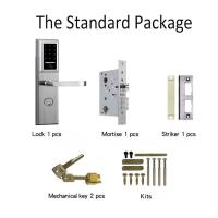 China M1 Card DC6V Keyless Digital Door Lock Password Card FCC Zinc Alloy for sale