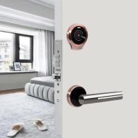 China 6V Electronic Keyless Locks Dustproof 4xAA RFID Hotel Door Lock for sale