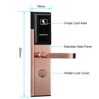 China Free Management Software System Hotel Electronic Locks with 2 Years Warranty for sale