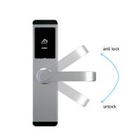 China Zinc Alloy RFID Hotel Electronic Locks 0.25s Smart Card Key Lock With PC Software for sale