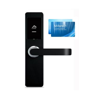 China Zinc Alloy RFID Hotel Electronic Locks 0.25s Smart Card Key Lock With PC Software for sale