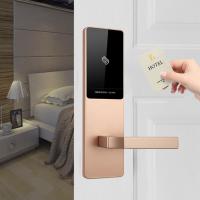 China 4.8V ANSI Electronic Key Door Lock Swipe Card 0.25s Reaction for sale