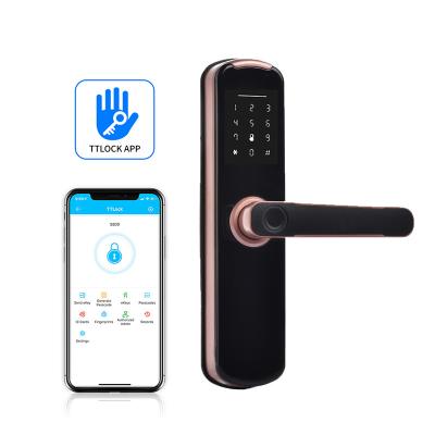 China FPC Fingerprint WiFi Door Lock Thumbprint Biometric 0.1S Keyless for sale