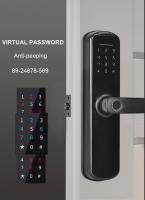 China Electronic Keyless Digital Door Lock , 38-48mm AA battery TT Smart Lock for sale