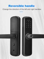 China DC6V Smart Fingerprint Door Lock Password IP45 Bluetooth Wifi For Home for sale