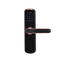 China Fingerprint Bluetooth Keypad Door Lock 4 AA 120mm Thickness For Home for sale