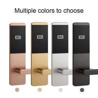 China Alloy T57 Key Card Door Locks 125kHz Fire Retardant With Card M1 Fare System for sale