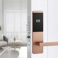 China Alloy T57 Key Card Door Locks 125kHz Fire Retardant With Card M1 Fare System for sale