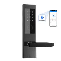 China SS Apartment Password Door Lock Tamper Alarm 55mm Thickness for sale