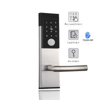 China 45mm Thickness Keyless Digital Door Lock DC6V AA Alkaline For Home Hotel for sale