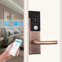 China 45mm Thickness Keyless Digital Door Lock DC6V AA Alkaline For Home Hotel for sale