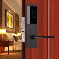 China Zinc Alloy Smart Hotel Door Lock ANSI Mortise 65mm Thickness for sale