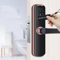 China Office TTlock Smart Lock , 38mm-48mm Fingerprint Smart Door Lock for sale