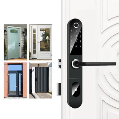 China APP Control Digital TTlock Door Lock Smart Fingerprint 6V For Home for sale