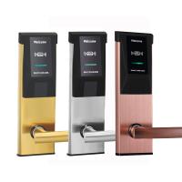 China Electric RF Key Card Door Locks Cerradura Hotel Access Control System for sale
