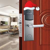 China Electronic 6V Hidden RFID Hotel Door Locks ANSI Mortise 4xAA Batteries for sale