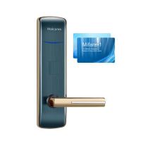 China High Security ANSI Mortise Key Card Door Locks For Hotel Airbnb Apartment for sale