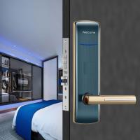 China Zinc Alloy Key Card Hotel Electronic Smart Door Locks with Free Management Software for sale