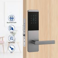 China 4 in 1 Aluminum Alloy Apartment Smart TTlock Door Lock with Touch Keypad for sale