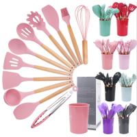China Silicone Cooking Utensil Set Non-Stick Heat Resistant Kitchen Tools for sale