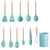 China Silicone Cooking Utensil Set Non-Stick Heat Resistant Kitchen Tools for sale