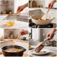 China Silicone Cooking Utensil Set Non-Stick Heat Resistant Kitchen Tools for sale
