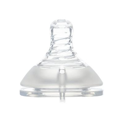 China Food Grade Silicone Baby Nipples for Wide Neck Bottles for sale