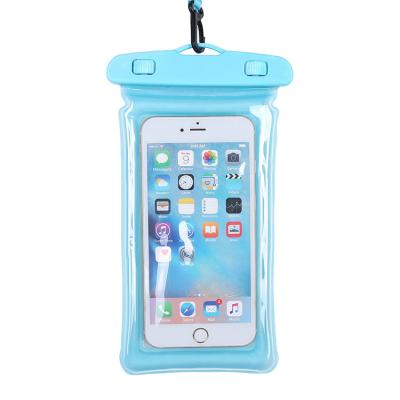 China Waterproof Silicone Phone Pouches Factory Direct Wholesale, Universal Underwater Phone Protector Bags for sale
