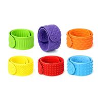 China Wholesale Food Grade Silicone Snap & Click Toys | Custom BPA Free Kids Building Blocks for sale