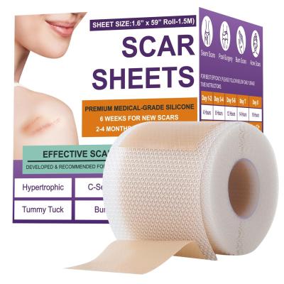 China Wholesale Silicone Scar Sheets | Factory Grade Medical Silicone Scar Tape for sale