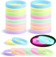 China Wholesale Glow in the dark Silicone Bracelets Factory Direct Glow Wristbands for Events & Promotions for sale