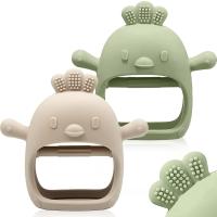 China Factory Direct Wholesale Food Grade Silicone Baby Teethers | BPA Free Infant Teething Toys OEM ODM for sale