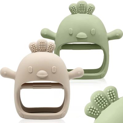 China Factory Direct Wholesale Food Grade Silicone Baby Teethers | BPA Free Infant Teething Toys OEM ODM for sale