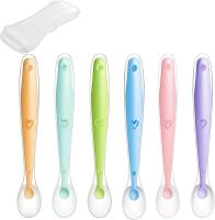 China Factory Direct Wholesale Food Grade Silicone Soft Spoons | BPA Free Infant Feeding Spoons OEM ODM for sale