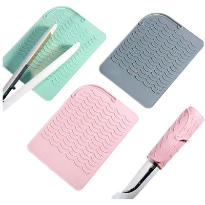 China Silicone Heat Pad for Hair Tools Heat Resistant Mat Custom Wholesale Factory for sale
