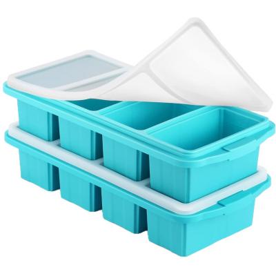 China Food Grade Silicone Ice Cube Tray Mold | Flexible Reusable Ice Cube Maker Wholesale Factory for sale