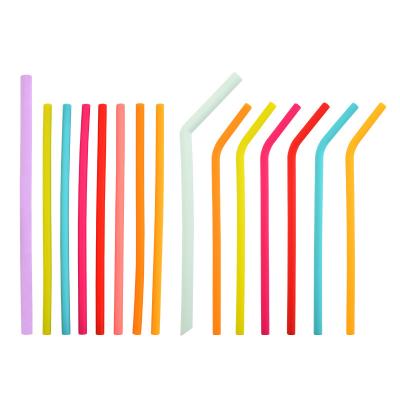 China Bulk Food Grade Silicone Straws | Reusable BPA-Free Drinking Straws Wholesale for sale