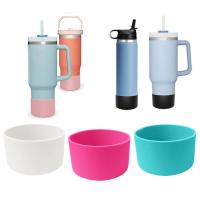 China Bulk Silicone Anti-slip Cup Mat | Food Grade Non-slip Drink Coaster Wholesale for sale