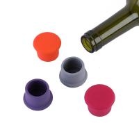 China Bulk Silicone Wine Bottle Storage Cap | Food Grade Airtight Wine Bottle Stopper Wholesale for sale