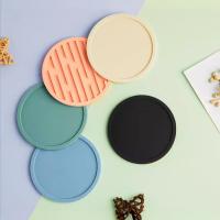 China Bulk Silicone Insulated Circular Coaster | Food Grade Heat-Resistant Round Coaster Wholesale for sale