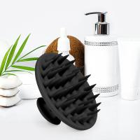 China Bulk Silicone Hairbrush Massage Brush | Soft Scalp Massager & Hair Brush Wholesale for sale